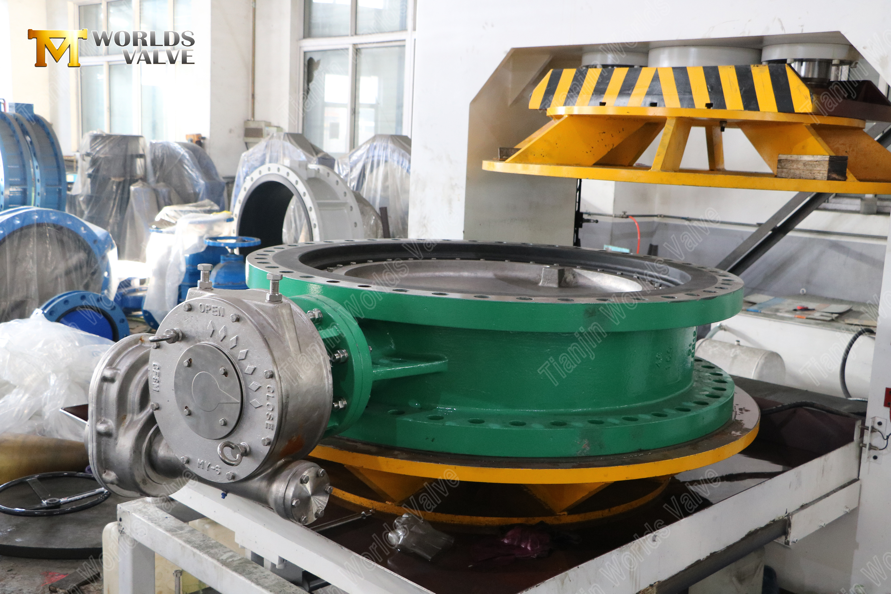 Double Offset Dual Phase Steel Butterfly Valve with Ebonite Seat | OEM ...