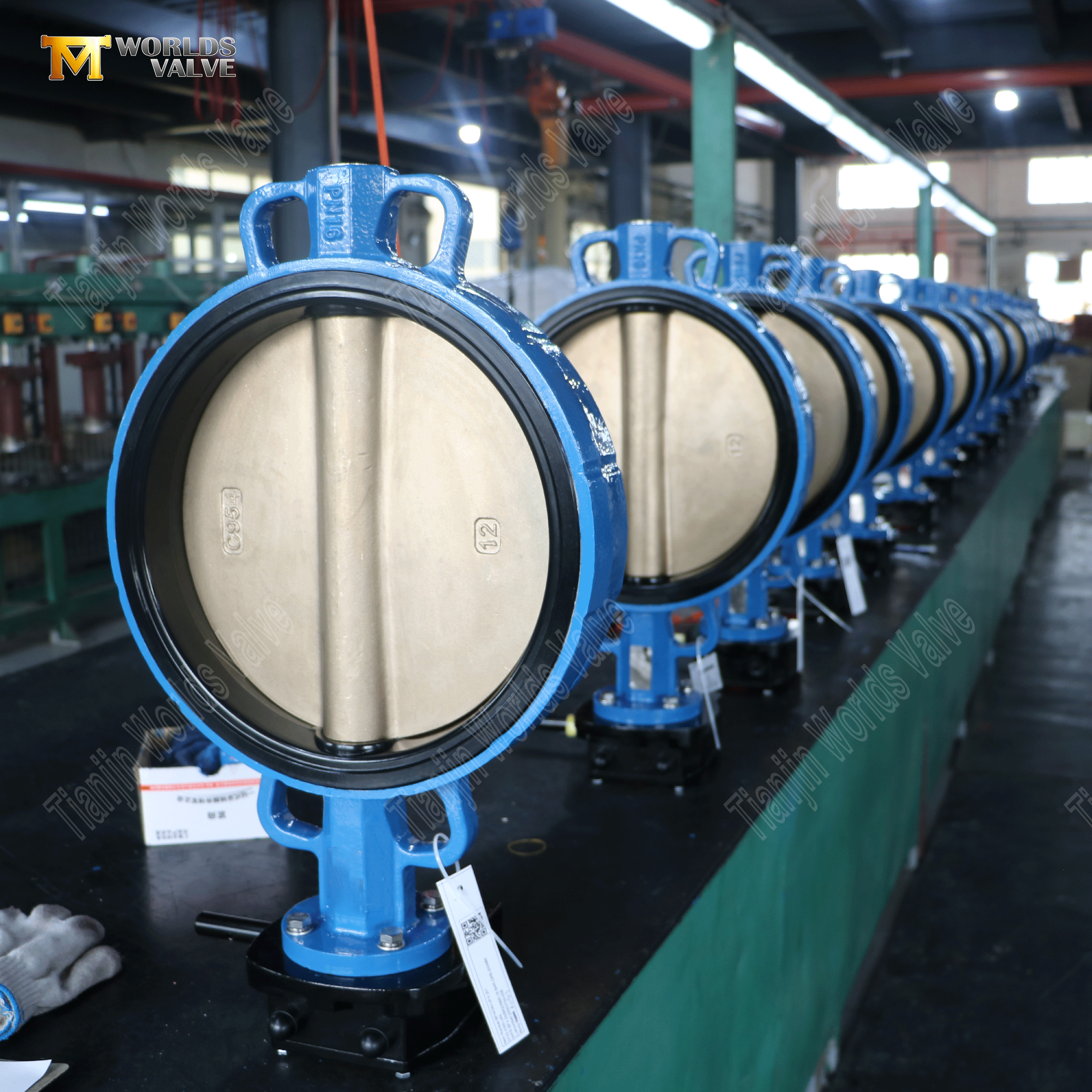 Easy-Maintenance Wafer Butterfly Valve: Replaceable EPDM Seat & DI Disc ...